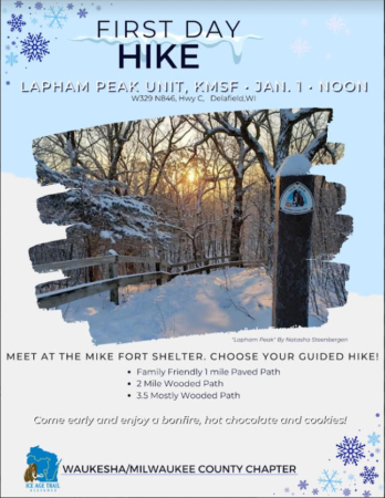 First Day Hike – Friends of Lapham Peak Unit – Kettle Moraine State Forest